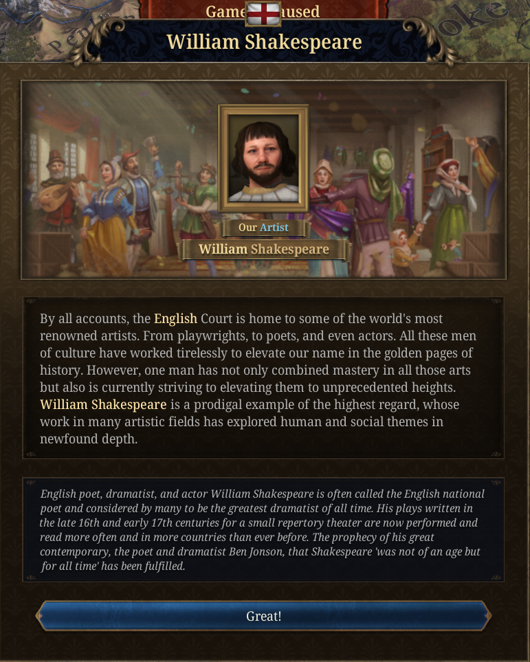 Tinto Flavour #39 - 5th of September 2025 - England & Great Britain | Page 12 | Paradox ...